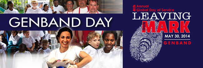 GENBAND Celebrates 4th Annual Global Day of Service