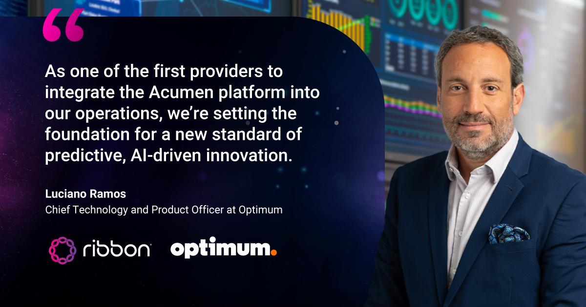 Ribbon Launches New AI Platform: Acumen™ for Autonomous Networking | Ribbon Communications