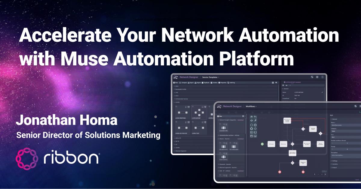 Accelerate Your Network Automation with Muse Automation Platform ...