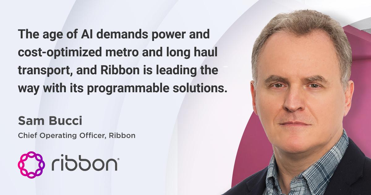 Ribbon Live Demo Showcases Industry-First Compact Modular Sled with ...