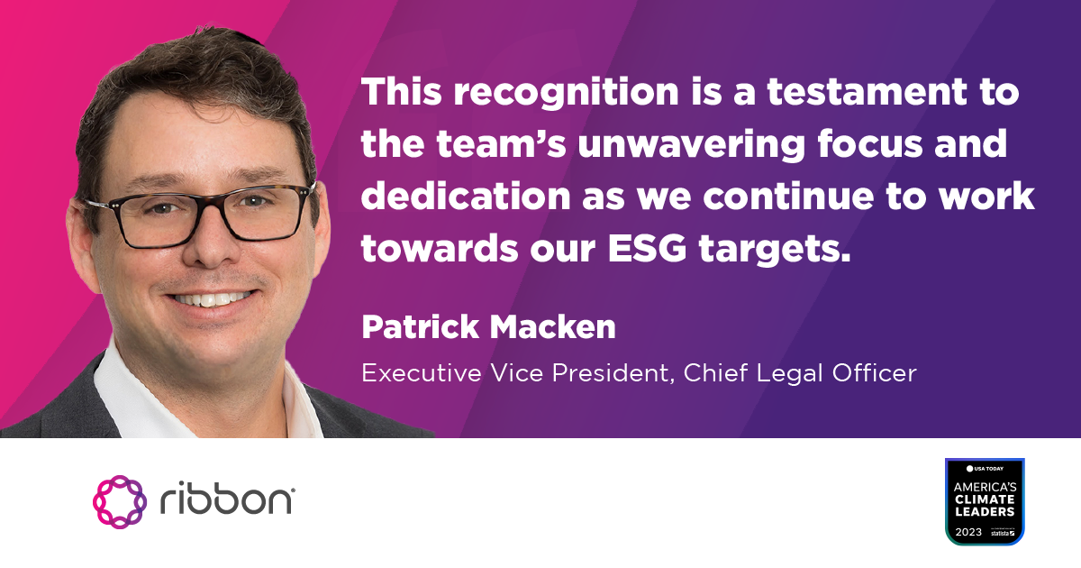 Ribbon Named to USA Today’s America’s Climate Leaders 2023 List ...